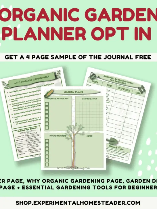 Seed Journal And Planting Calendar Freebie - Exotic Gardening