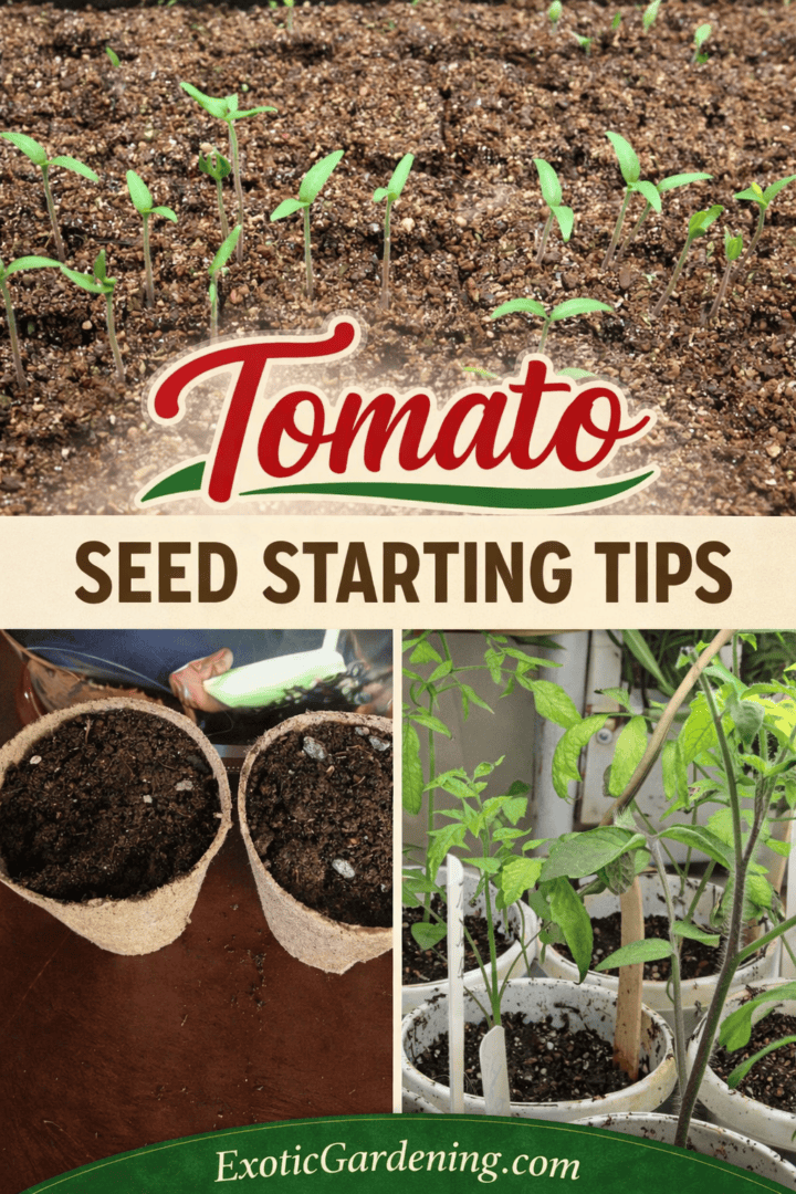 Tomato Seed Starting Tips - Exotic Gardening