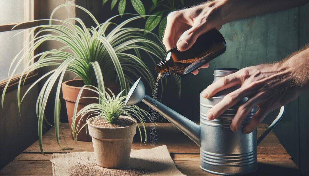 organic-fertilizer-spider-plant-bOe - Exotic Gardening