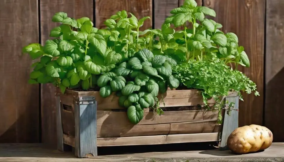 potato-container-garden-7lS - Exotic Gardening