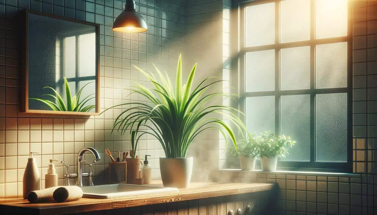 spider-plant-bathroom-humidity-YfL - Exotic Gardening